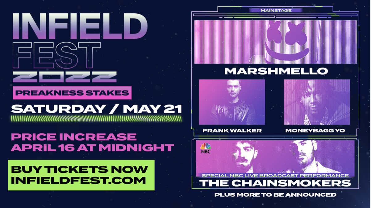 Great Preakness Weekend, InfieldFest Tickets Available in All Price ...