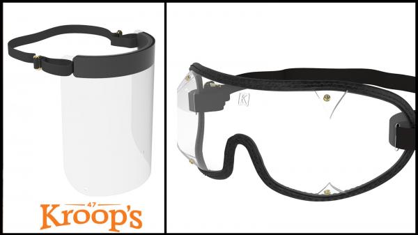 Jockey Goggles Manufacturer Kroop’s Begins Production of Face Shields ...