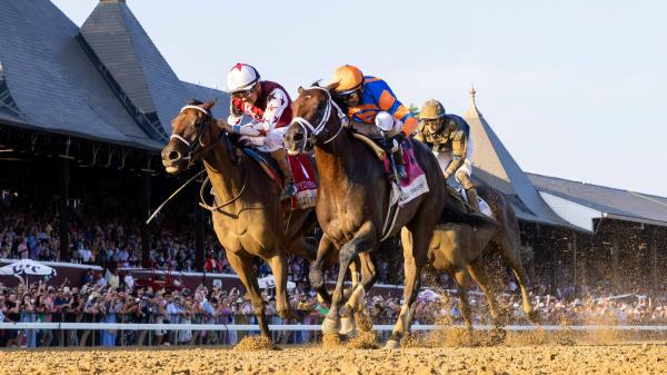 Fierceness Fends off Thorpedo Anna for Determined Travers Stakes Score ...
