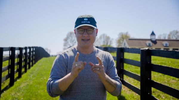 Joey Mulinaro Visits Horse Country | America's Best Racing